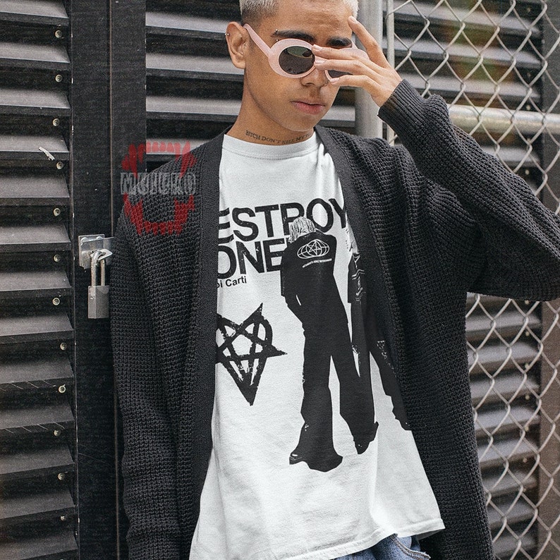 Playboi Carti Destroy Lonely Unisex Tshirt, Opium Shirt, the Wonderful World of Whole Lotta Red ...