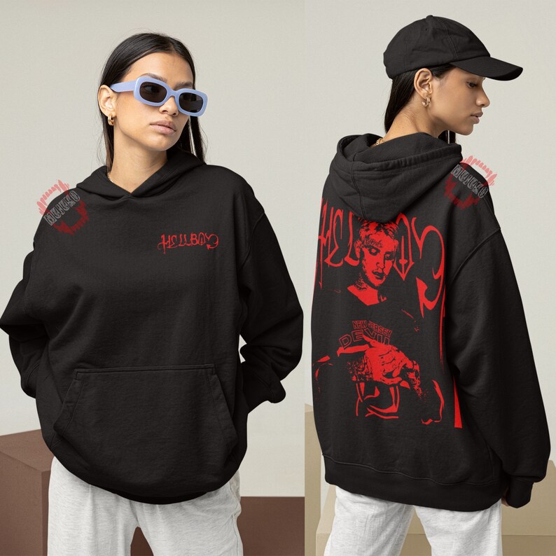 Lil Peep Unisex Hoodie, Hellboy Pullover, Schemaposse Merch, Crybaby ...