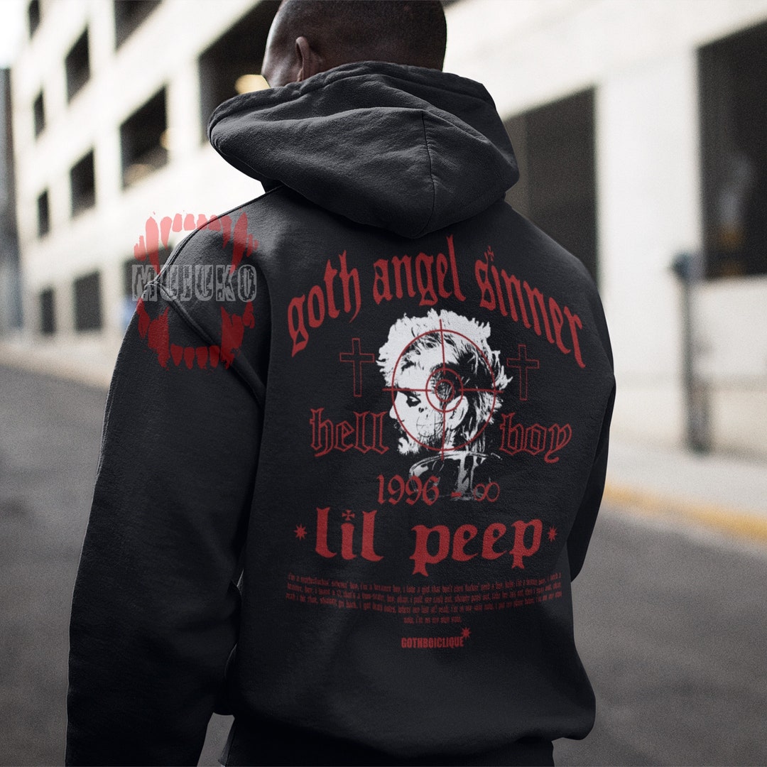 Lil Peep Unisex Hoodie, Hellboy Pullover, Schemaposse Merch, Crybaby ...
