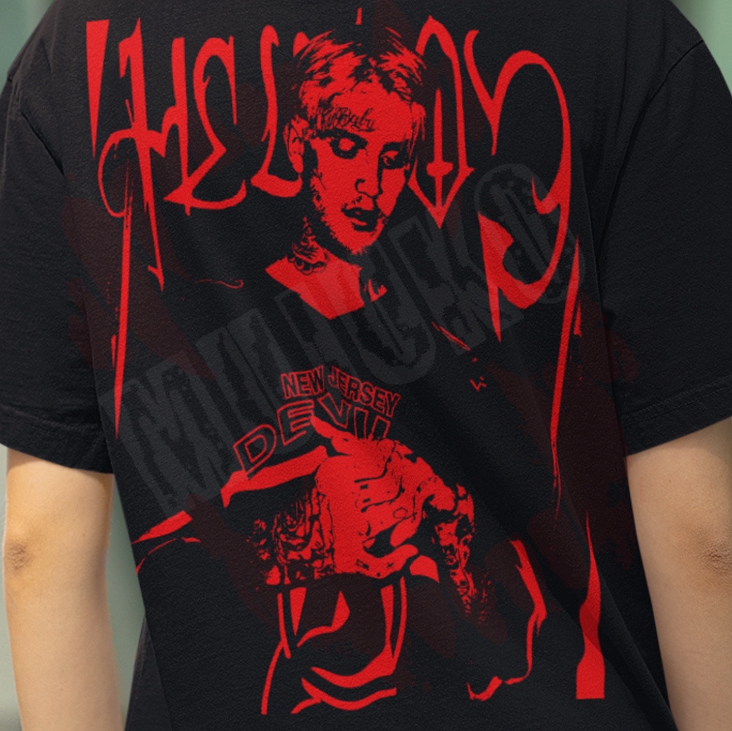 Lil Peep Unisex Tshirt Hellboy Shirt Schemaposse Merch - Etsy