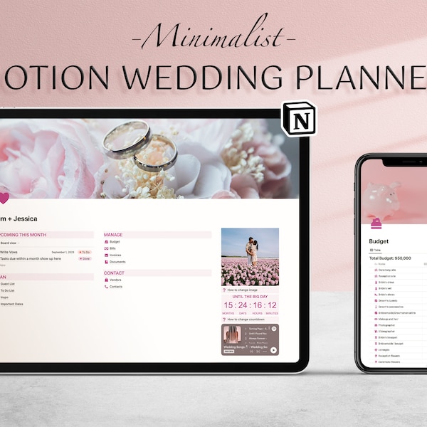 Wedding Dashboard - Etsy