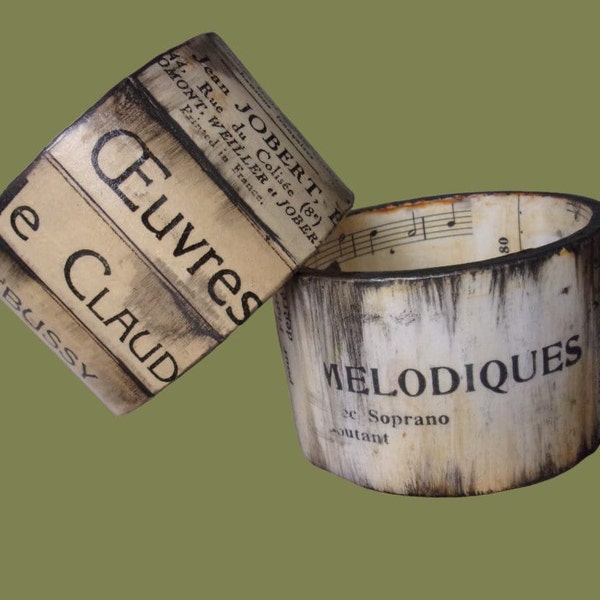 Upcycled Bangle - Etsy