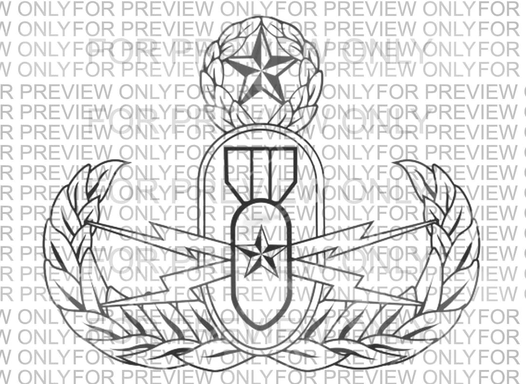 EOD Master Badge SVG. (digital File) - Etsy