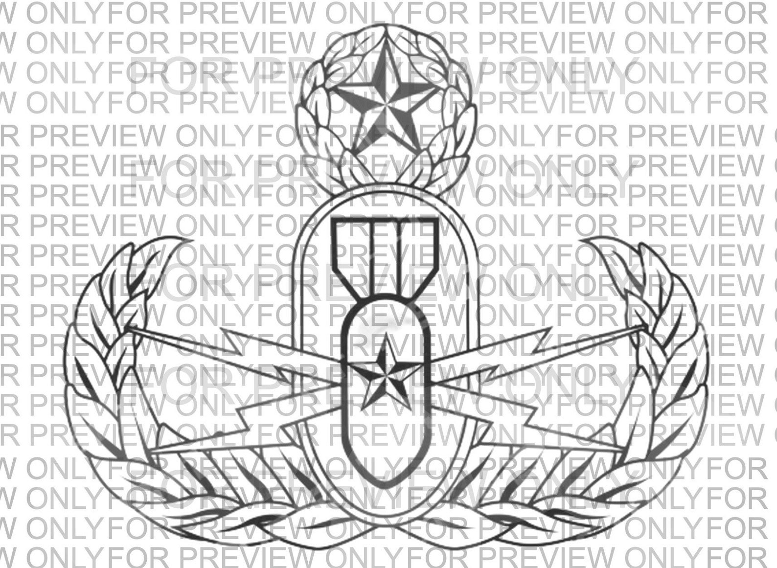 EOD Master Badge SVG. (digital File) - Etsy