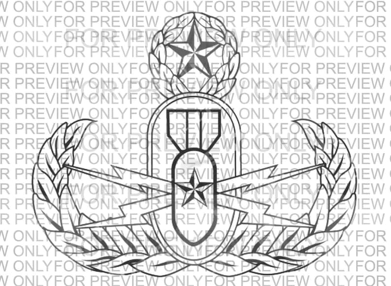EOD Master Badge SVG. (digital File) - Etsy