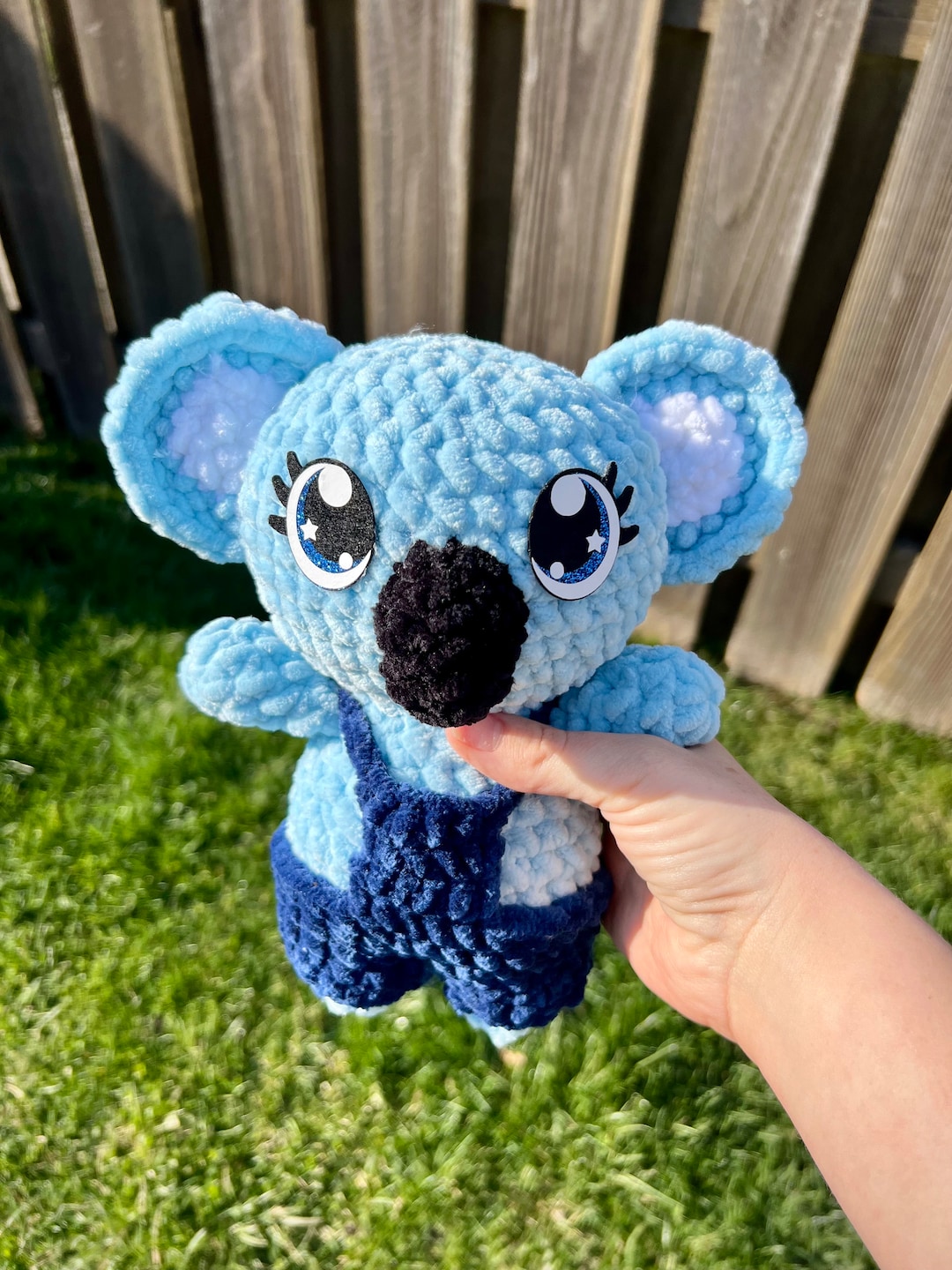 Crochet Koala Plushie, Crochet Toy, Amigurumi Koala Bear, Stuffed ...