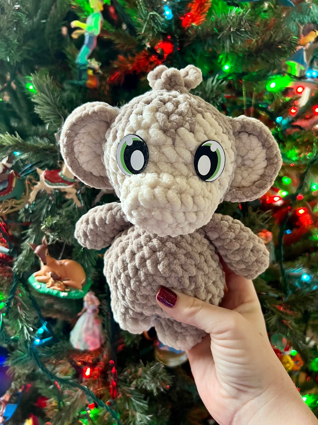 Soft Monkey Plushie, Crochet Plush, Baby Monkey, Stuffed Animal Gift ...