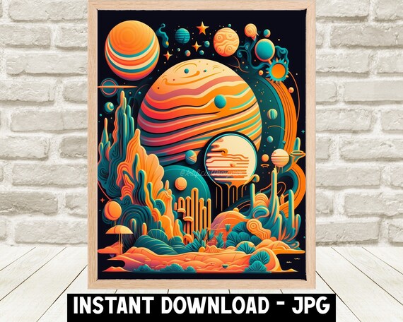 Space Trippy Solar System