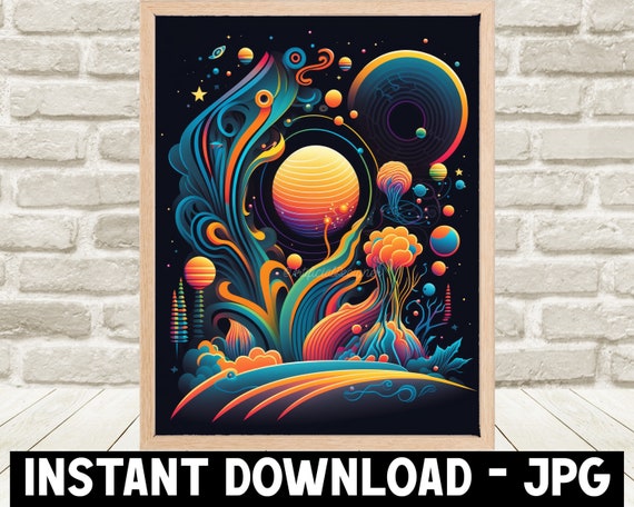 Alien Solar System Art