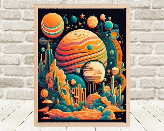 Alien Solar System Art