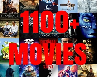 Preloaded Movies on Usb Flash Drive - Etsy UK