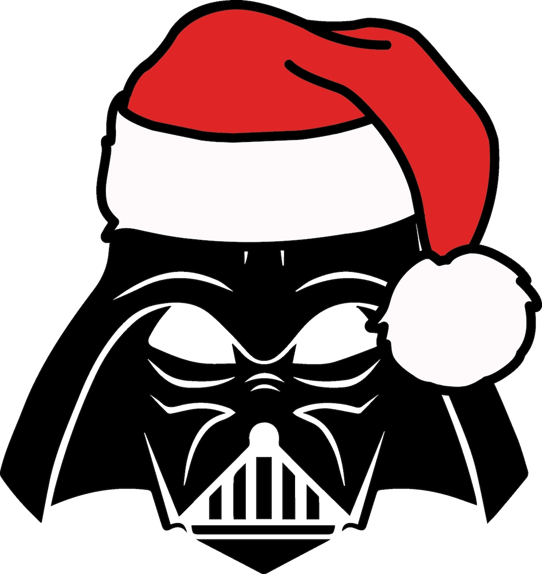 Vader and Storm Trooper Santa SVG, PNG, DXF - Etsy
