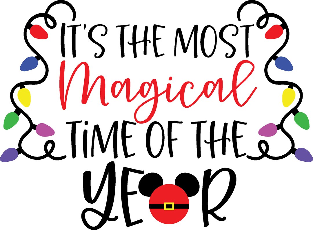 Most Magical Time of the Year SVG, PNG, DXF - Etsy Most Magical Time of the Year SVG, PNG, DXF - Etsy