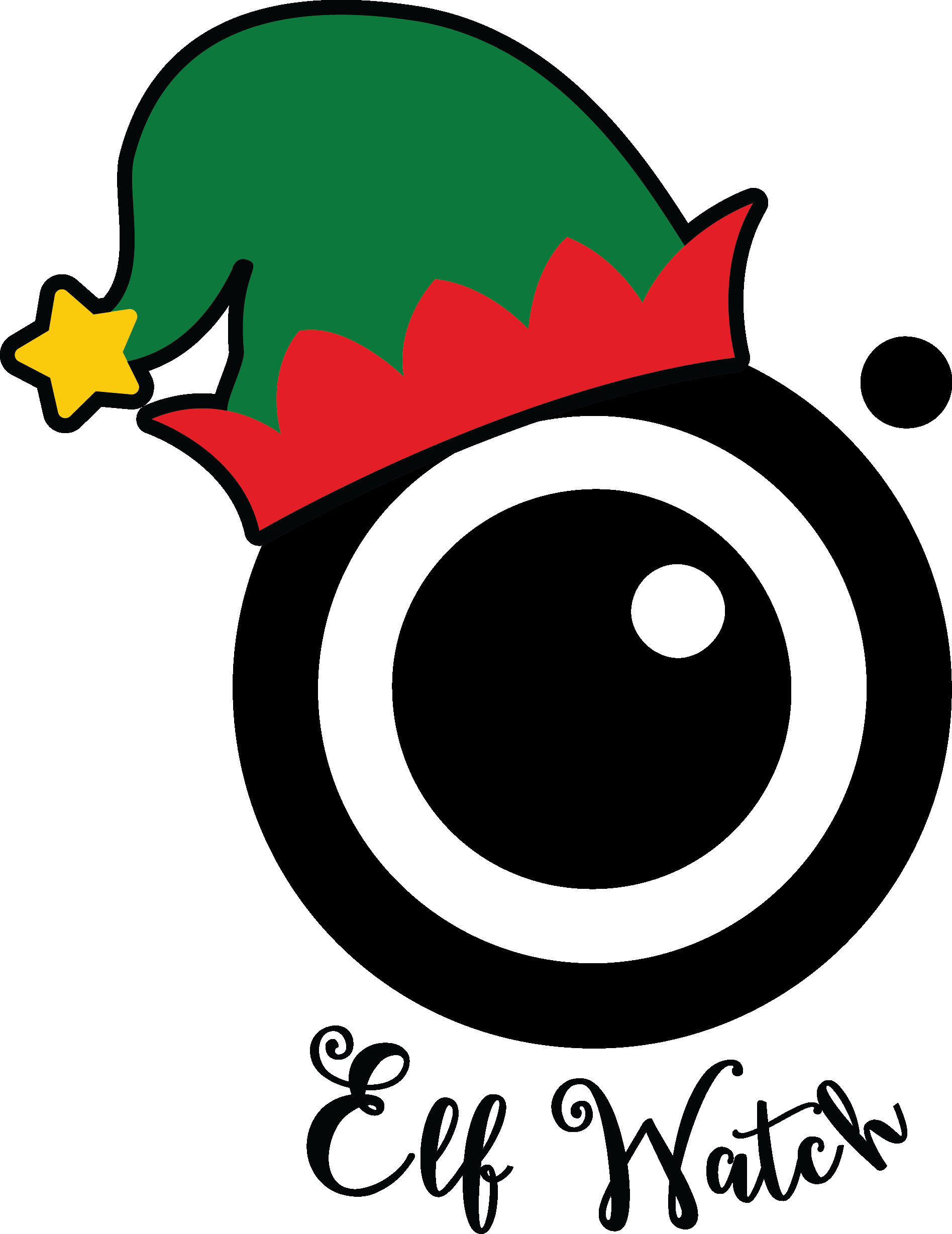 Elf Watch Cam SVG, PNG, DXF - Etsy