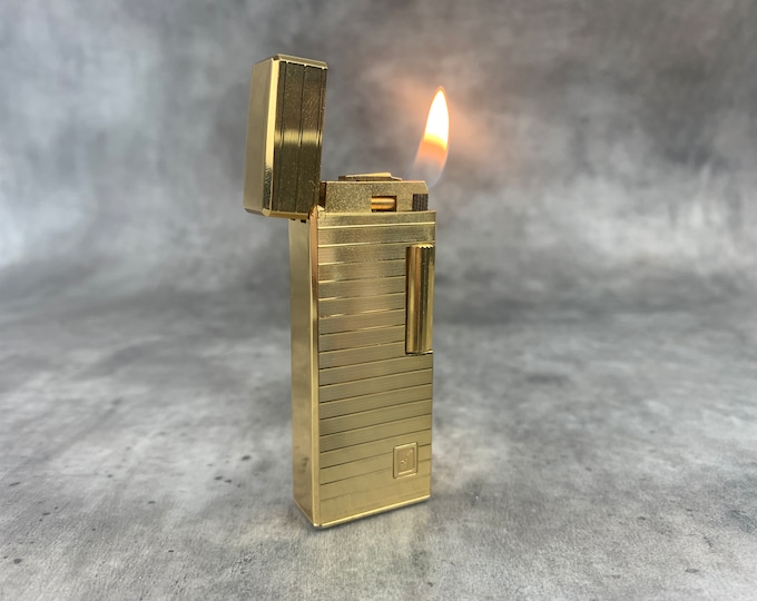 WIN INTERNATIONAL Lighter // Pipe Lighter // Gold Metal Lighter // Gas ...