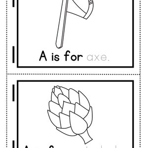 Letter of the Week Alphabet Flashcards Letter Tracing - Etsy