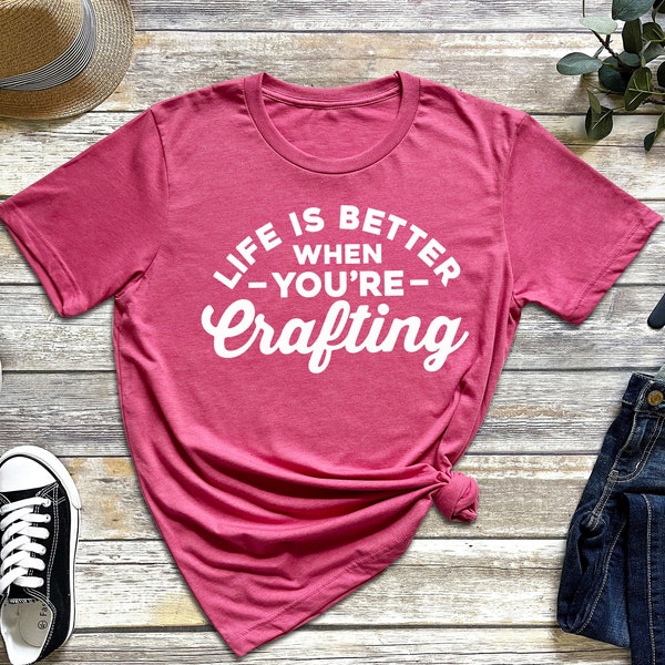 Crafting T Shirt - Etsy