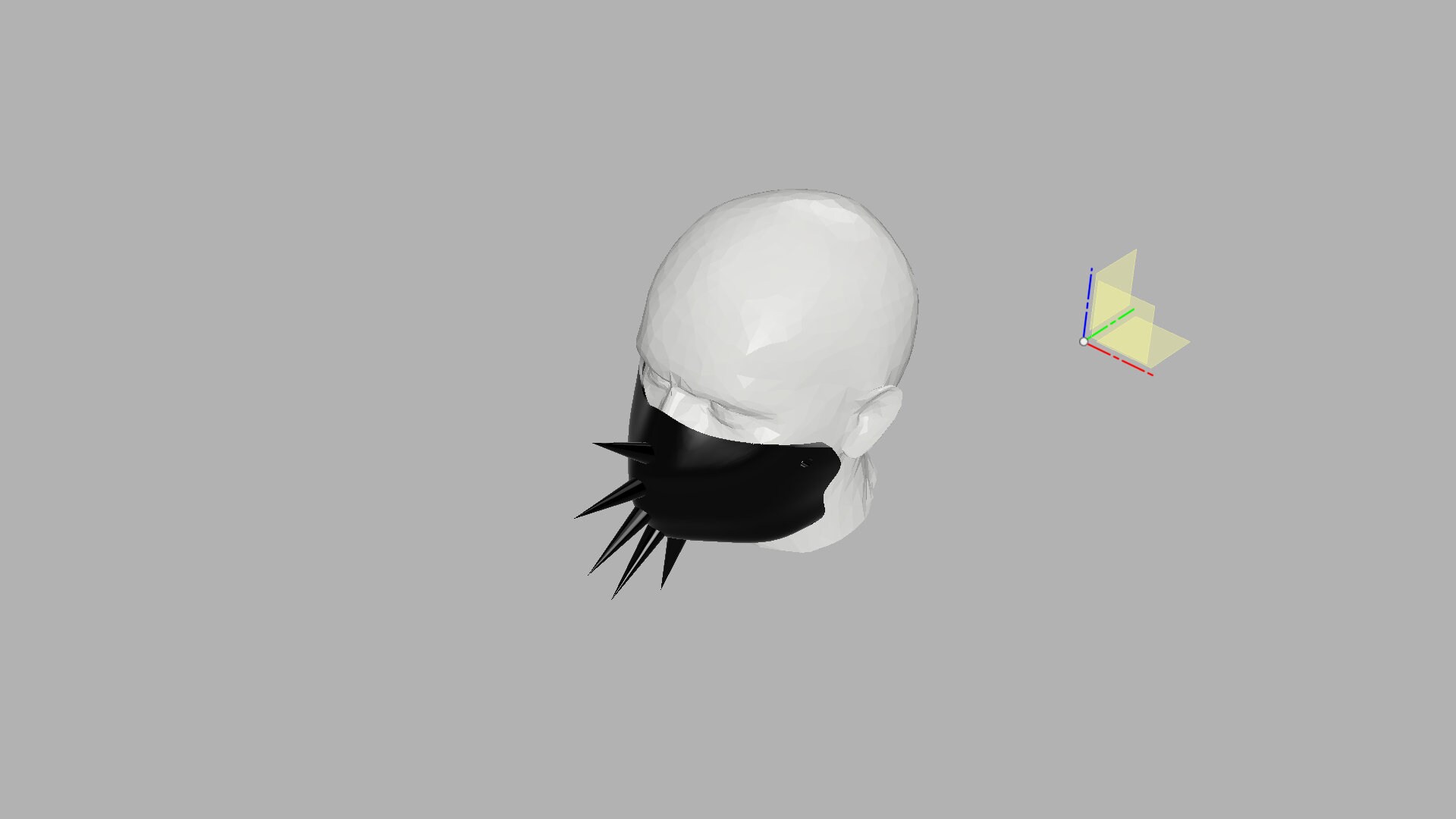 As Nodt Inspired Spike Mask STL 3D Print (FAN ART) - Etsy
