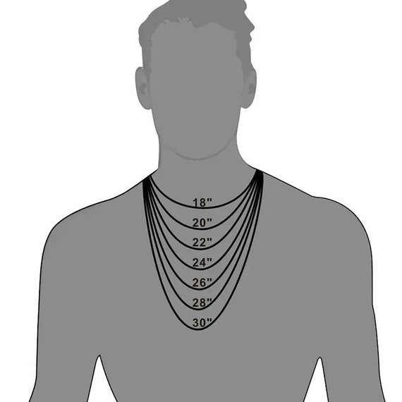 Guy Necklace Drawing