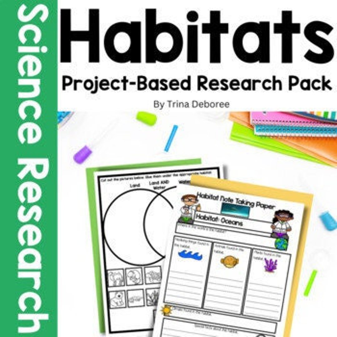 Animal Habitats: Ocean, Grasslands, Desert, Rainforest & More Research ...