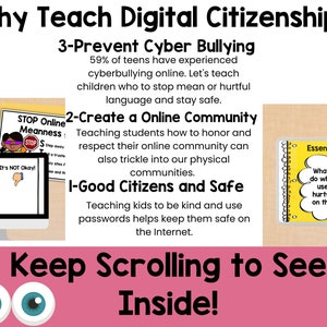 Digital Citizenship & Internet Safety Lesson Plans and Activities for ...
