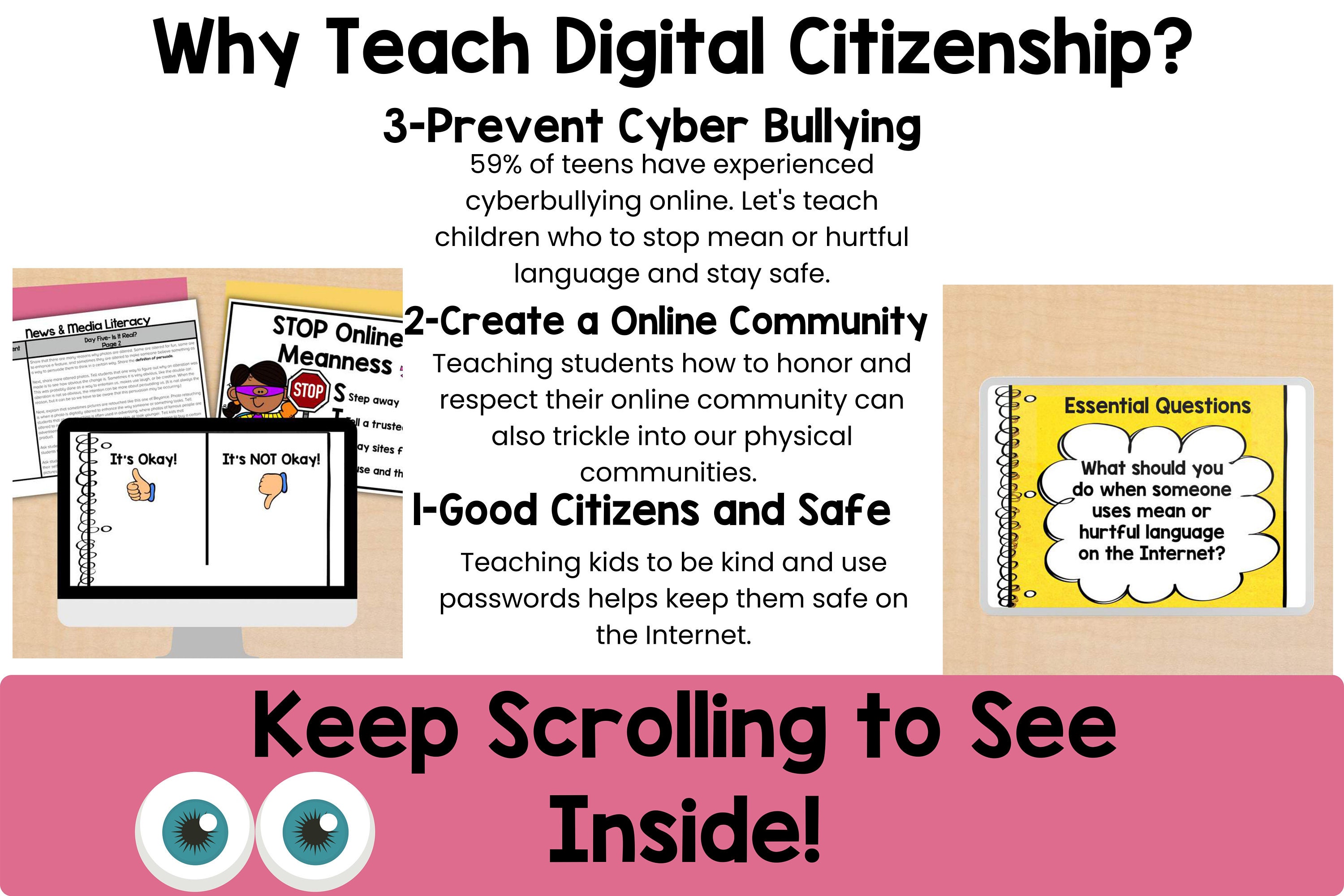 Digital Citizenship & Internet Safety Lesson Plans and Activities for ...