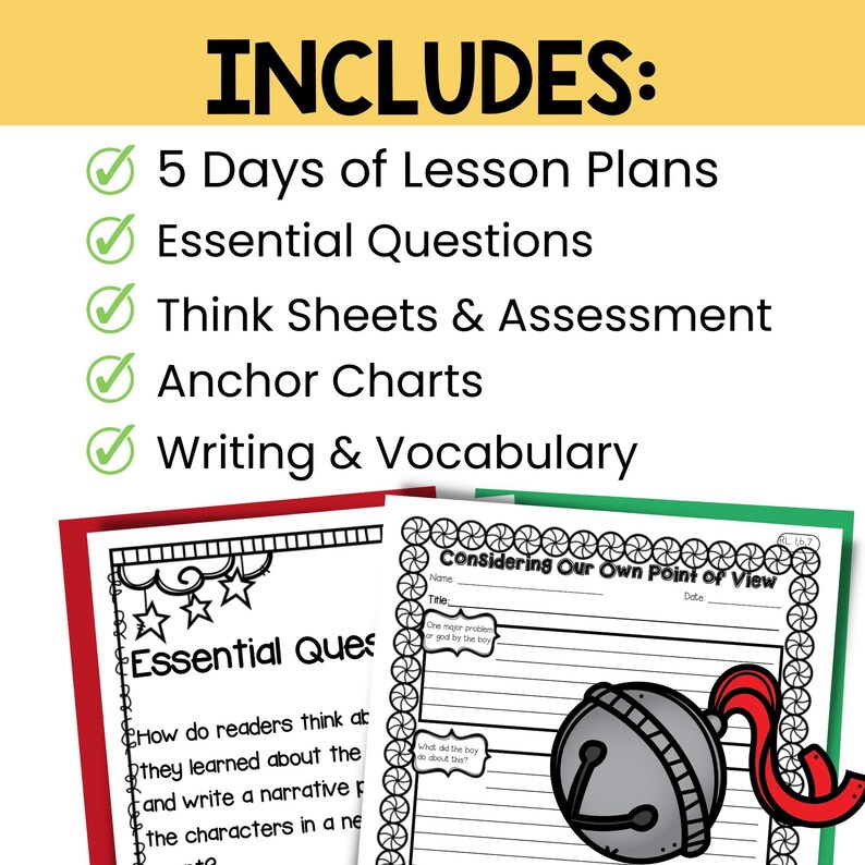 Polar Express Activities, Polar Express, Polar Express Writing and ...