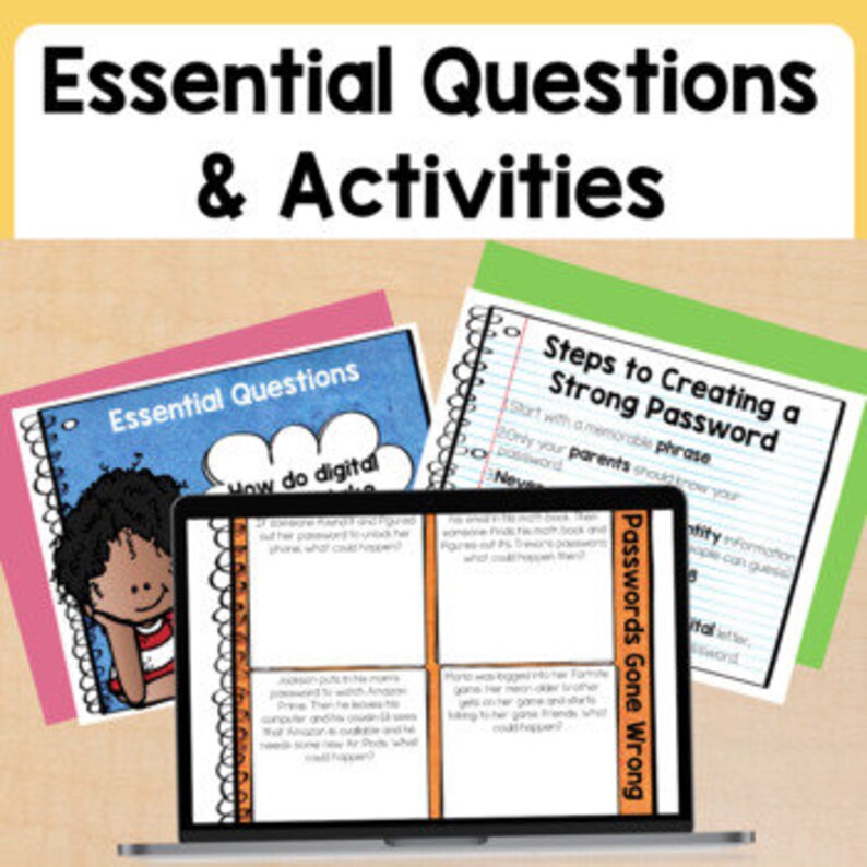 Digital Citizenship & Internet Safety Lesson Plans and Activities for ...