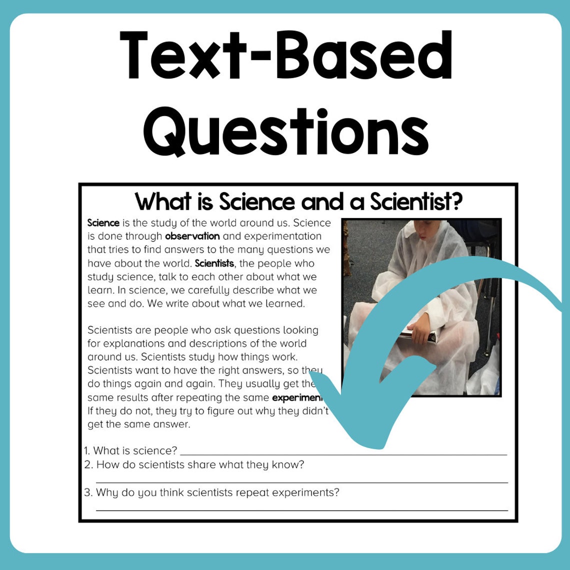 An Introduction to Science 2nd Grade Reading Comprehension Passages ...