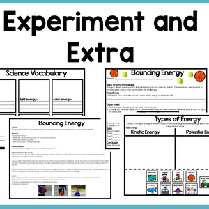Forms of Energy Worksheet Science Reading Comprehension Passages and ...