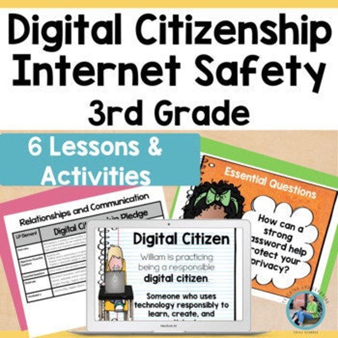 Digital Citizenship & Internet Safety Lesson Plans and Activities for ...