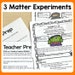 Halloween Science States of Matter Solids, Liquids and Gasses - Etsy