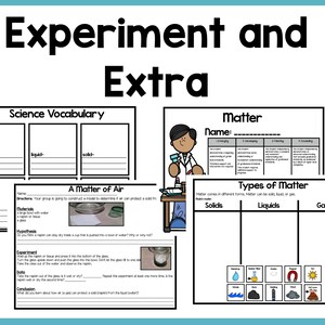 States of Matter - Reading Passages, Comprehension, and Activities - Etsy
