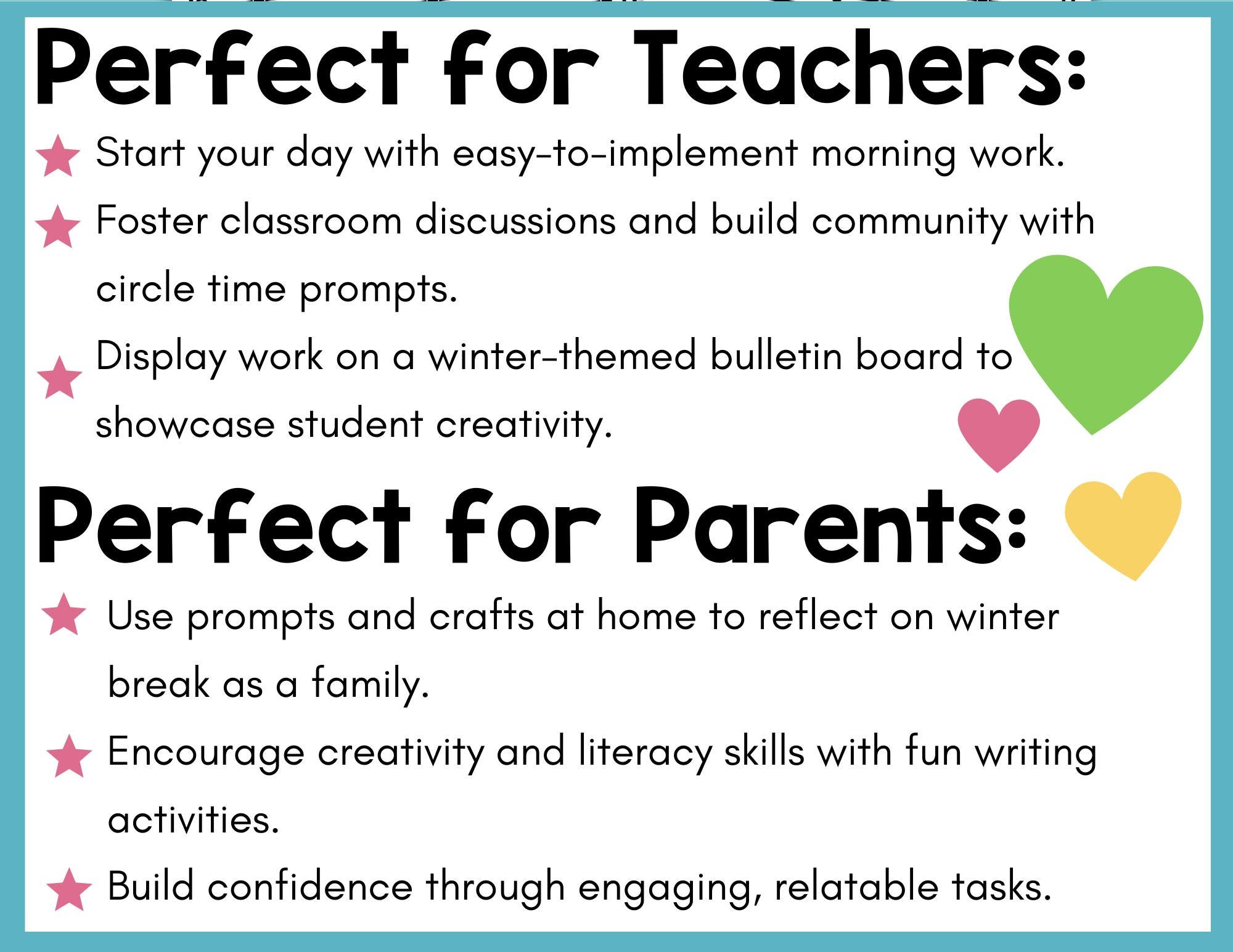 Back From Winter Break Welcome Back Activities, Snow Globe & Winter Fun ...