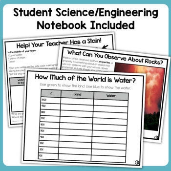 STEM Lesson Plans Unit 3 Rocks and Soil, Earth Systems, STEM Challenges ...