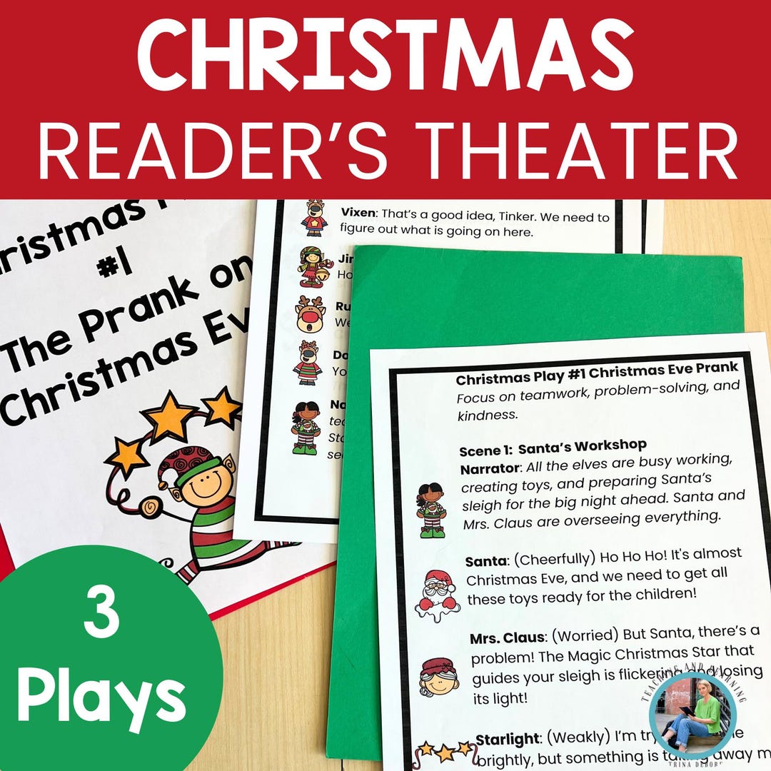 Christmas Play and Readers Theater Script Short Christmas Plays and ...