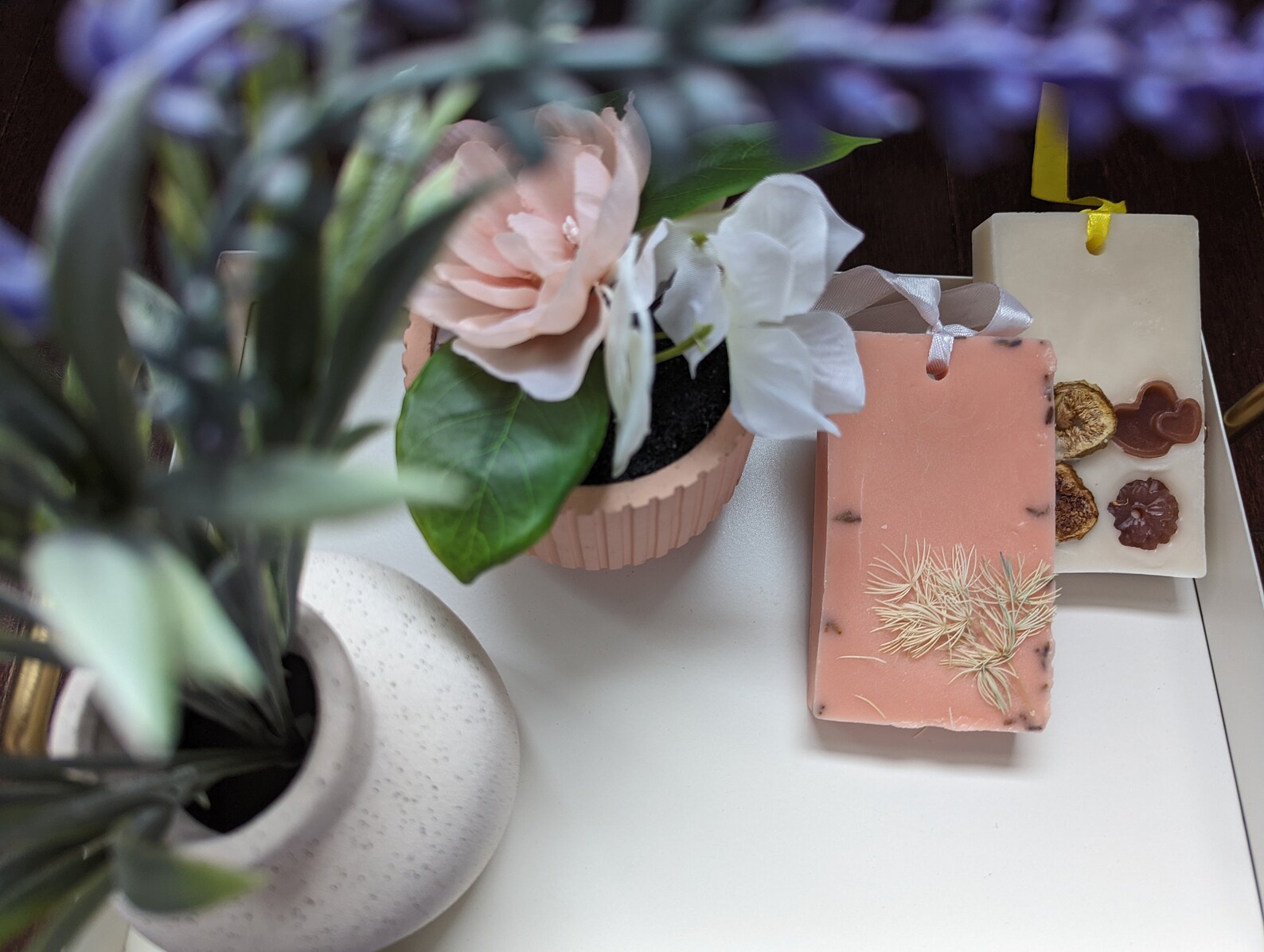 Handmade Aroma Candle Sachets/candle Tablets - Soy Wax - Party Favors ...