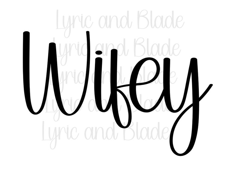 Wifey PNG, Sublimation Wifey File, Just Married, Wife Life PNG - Etsy