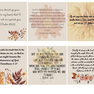 Bible Verse Cards Memory Verse Cards Scripture Memorize Scripture Cards ...