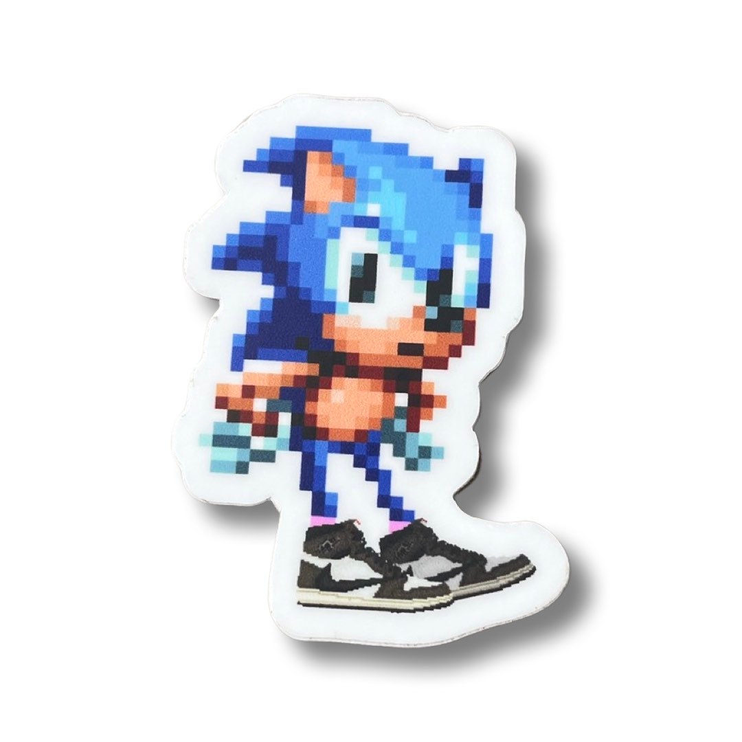 Sonic X Travis Scott Sticker - Etsy