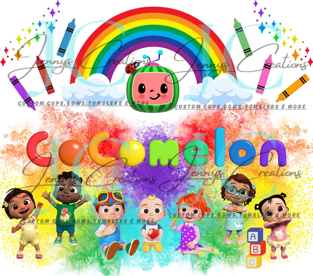 Cocomelon 20oz Tumbler Wrap - Etsy