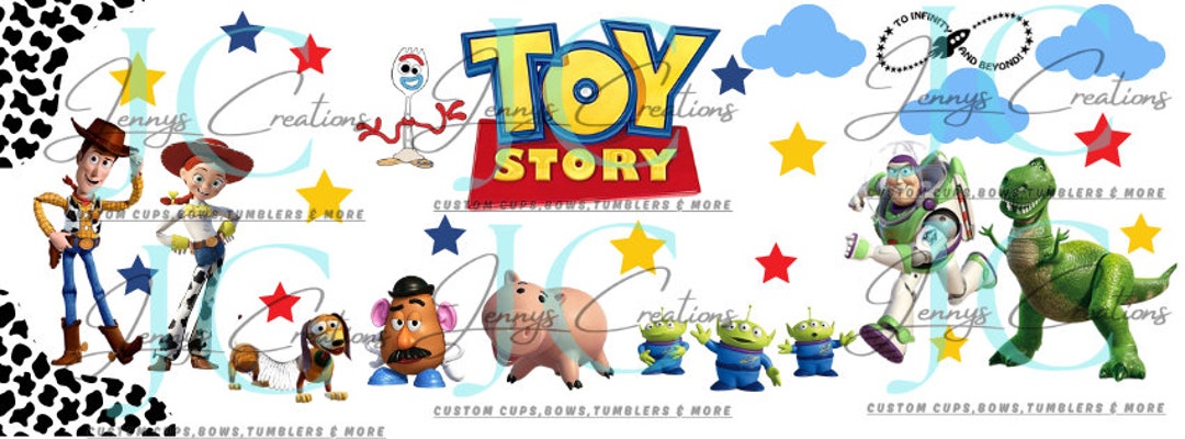 Toy Story Cup Wrap - Etsy