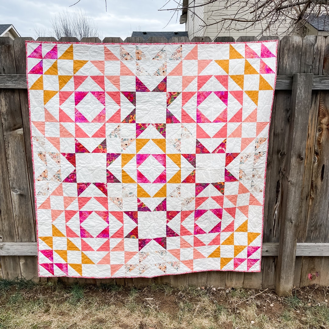 Entropy Finished Quilt - 64" X 64" - Etsy