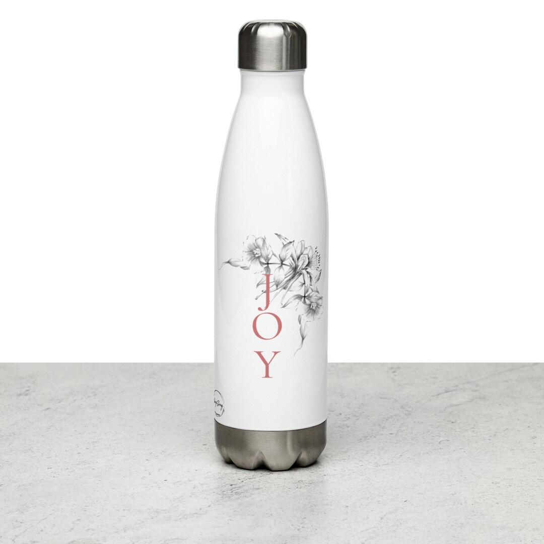 JOY Design Stainless Steel Water Bottle - Etsy