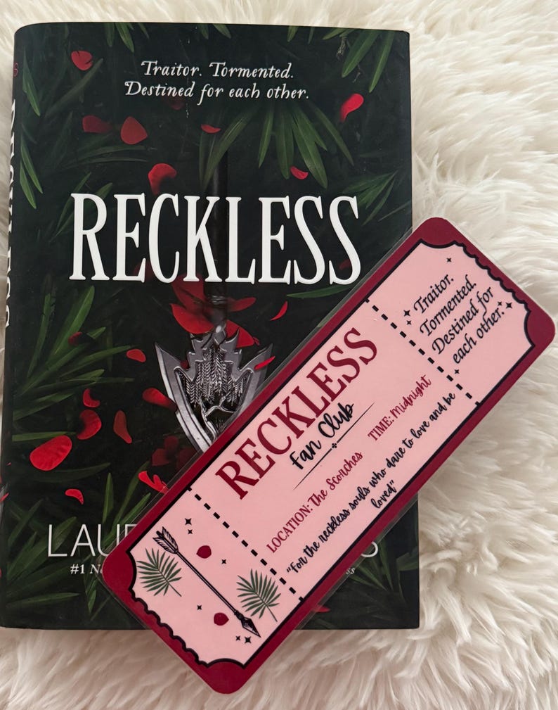 Powerless - Handmade Bookmarks, Bookworm, Bookish, Reader, Gifts for ...