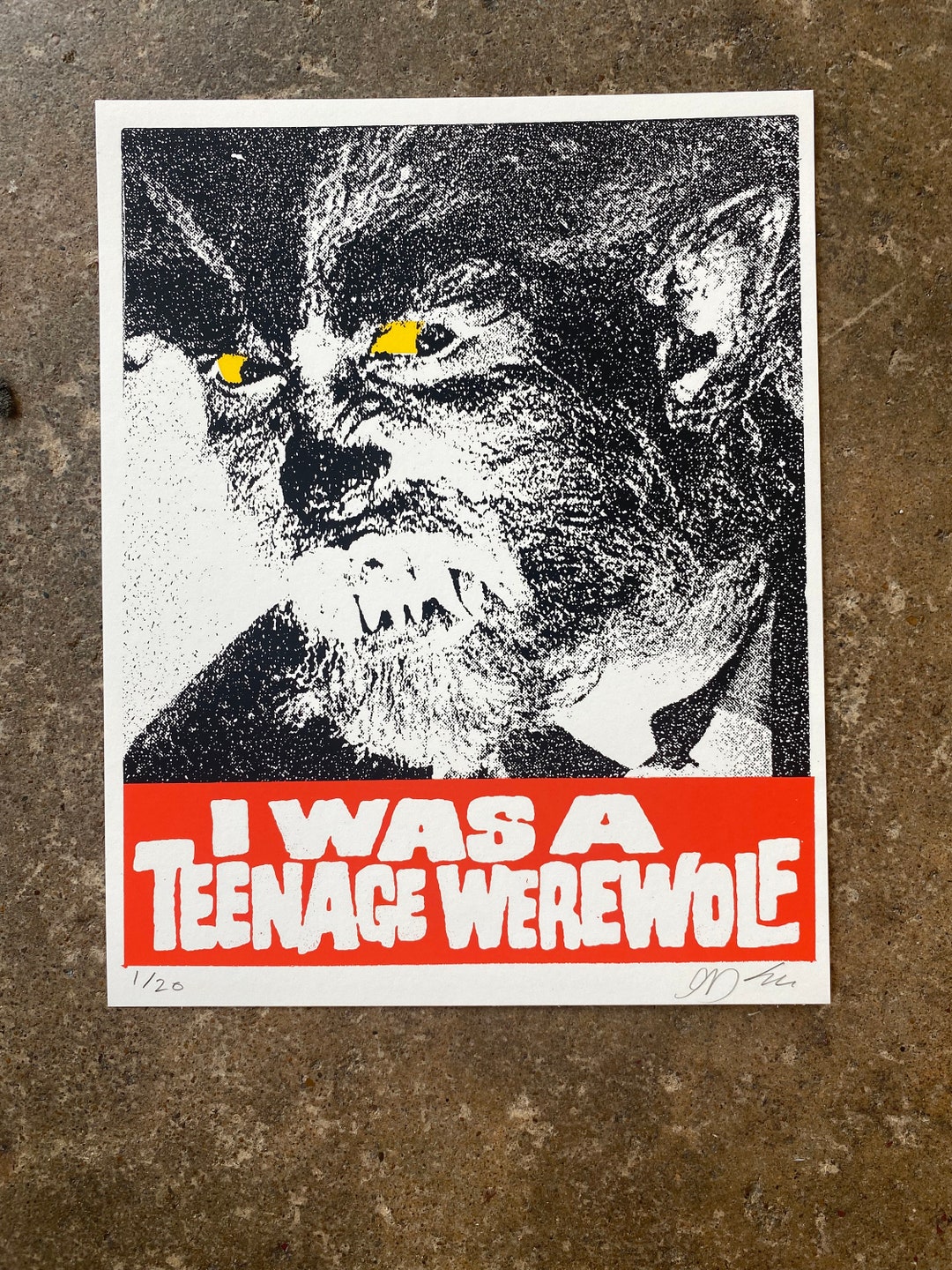 I Was A Teenage Werewolf - Etsy