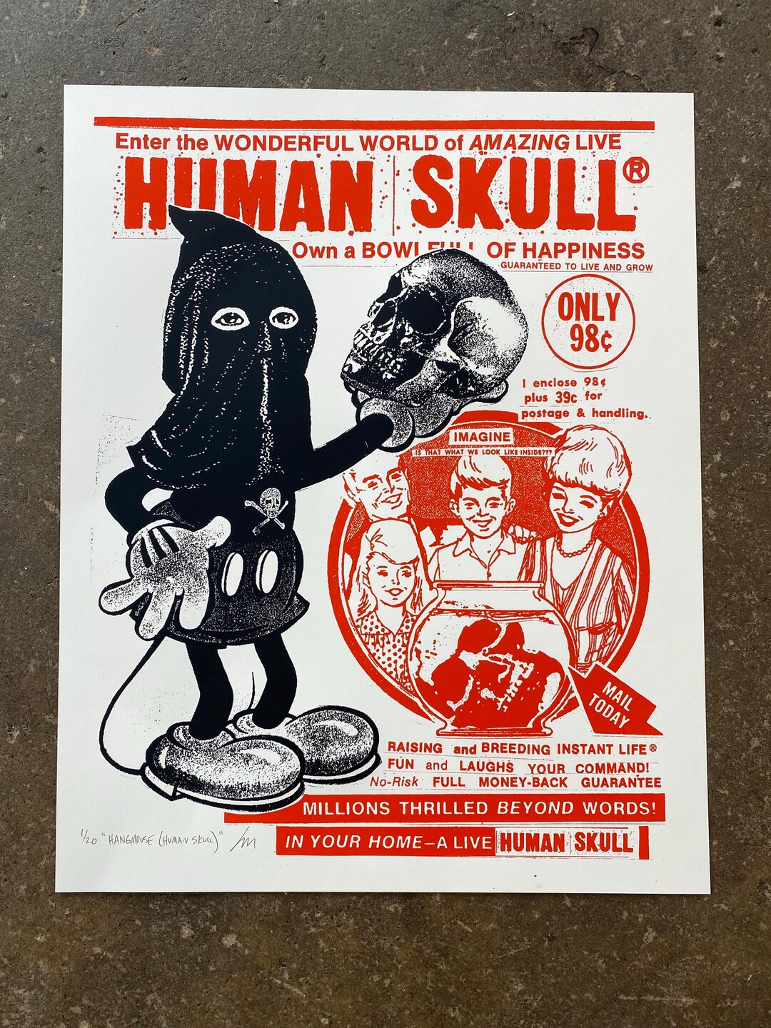 Hangmouse Human Skull - Etsy