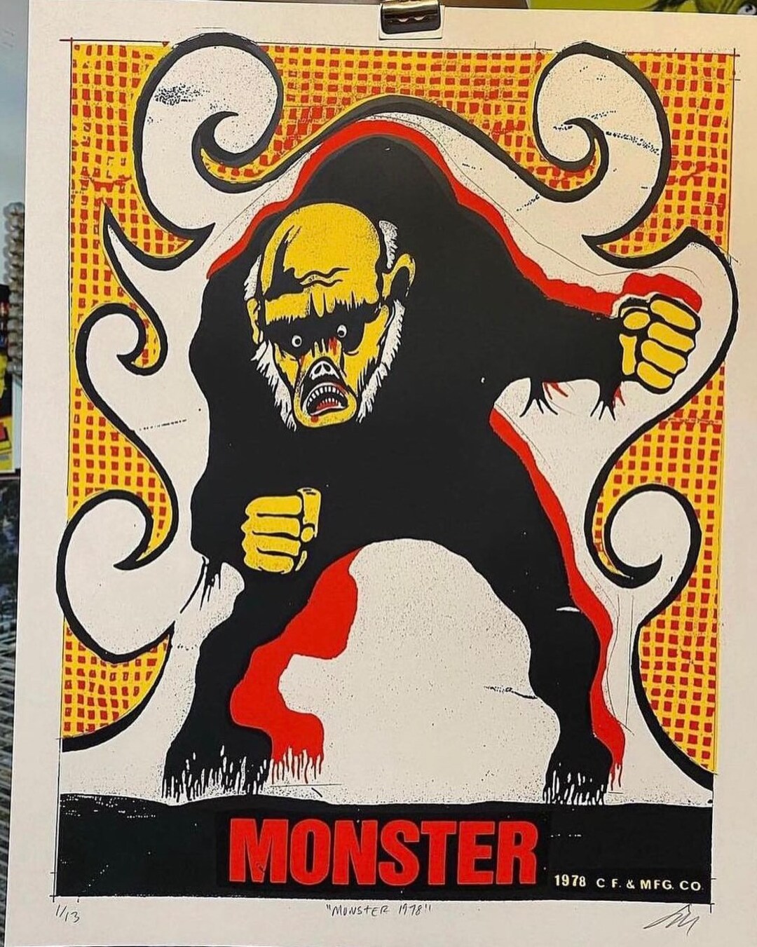 Monster 1978 - Etsy