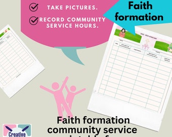 Printable Forms to Track Community Service Hours for Scout - Etsy