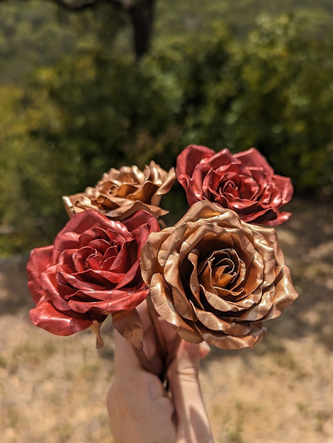 Copper Rose - Etsy